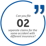 Can You File Two Claims for One Accident with Different Insurance?
