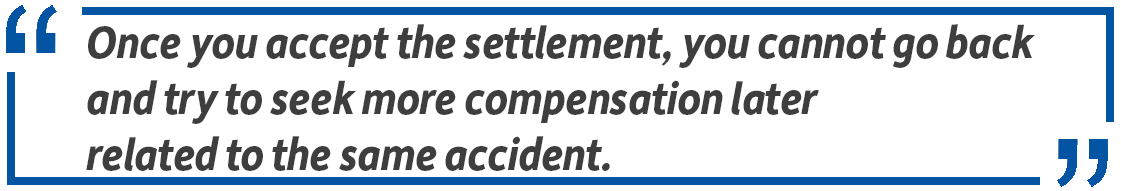 How Does the Settlement Process Work in a Car Accident?